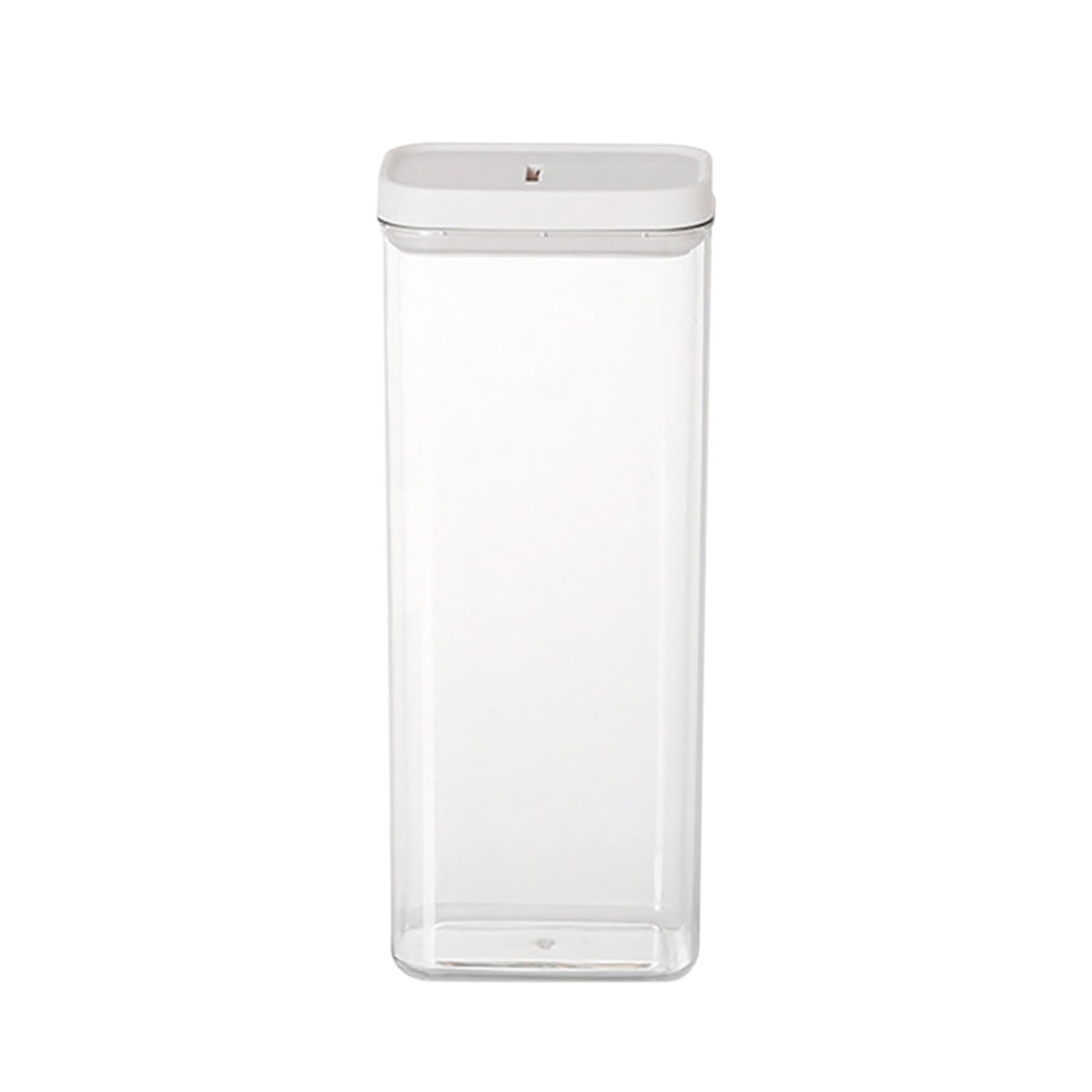 Leodye 1PCS Transparent Plastic Sealed Jar, Moisture-proof Airtight ...