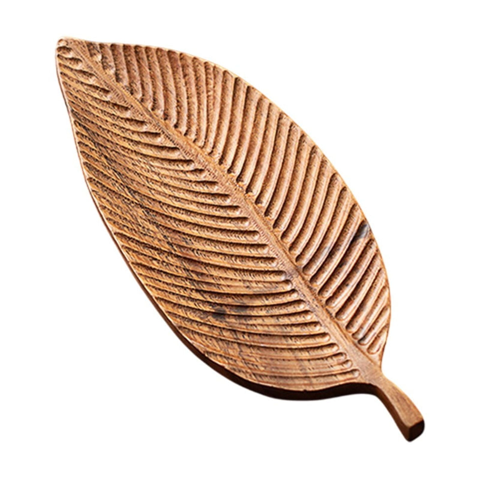 Leodye 1PCS Wooden Multi-purpose Tea Tray Versatile Sturdy Home Living ...