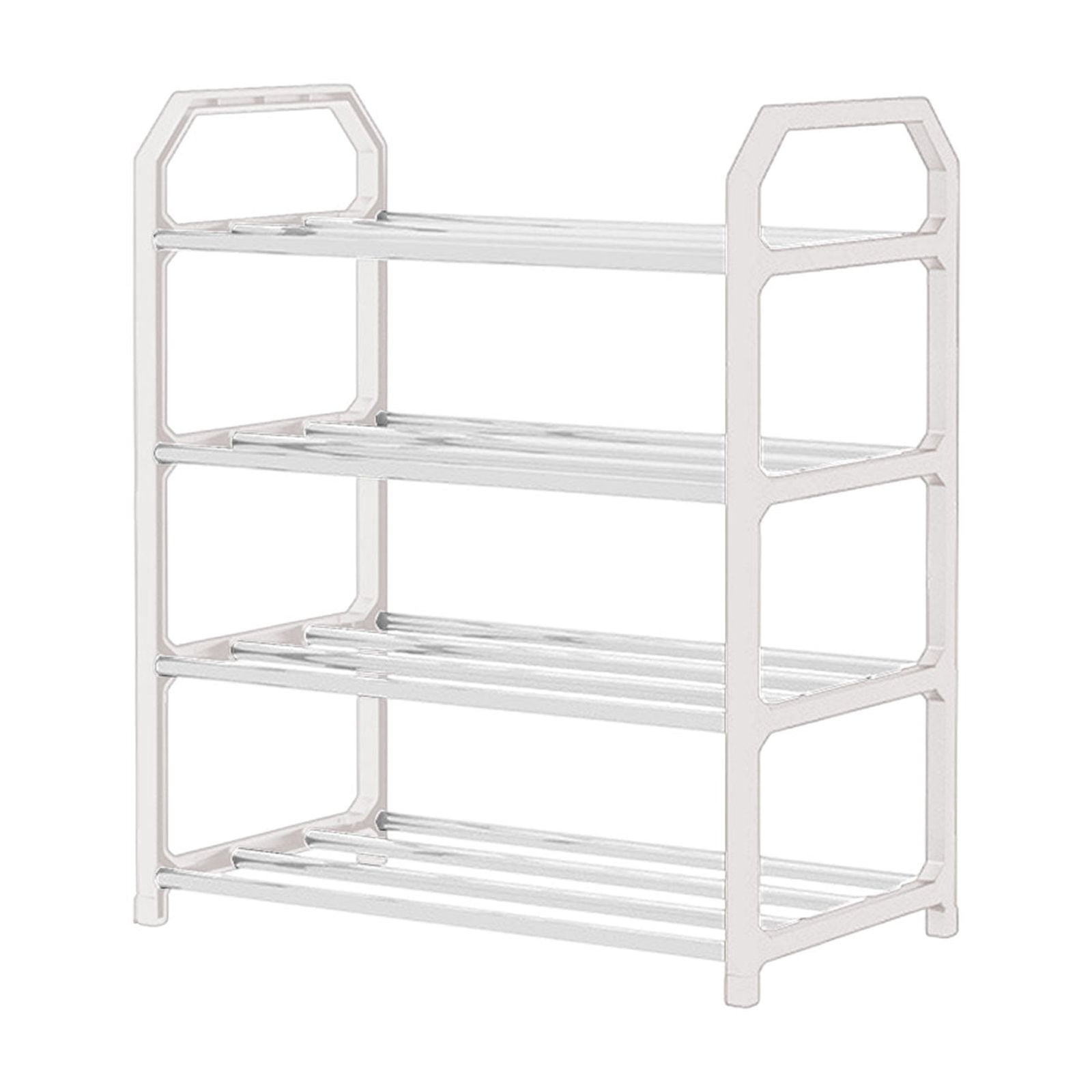 Leodye 1pcs 4 Tier Shoe Rack, Shoe Rack for Front Door Entrance with ...