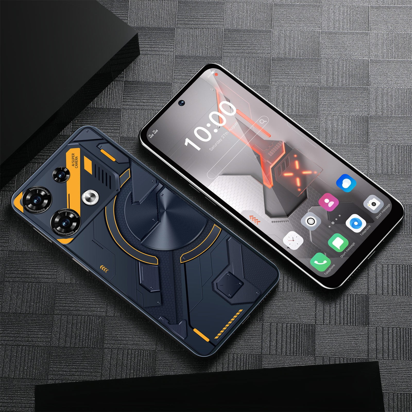 Leodye 6.5-inch 128GB Smartphone (Unlocked), Black - Walmart.com