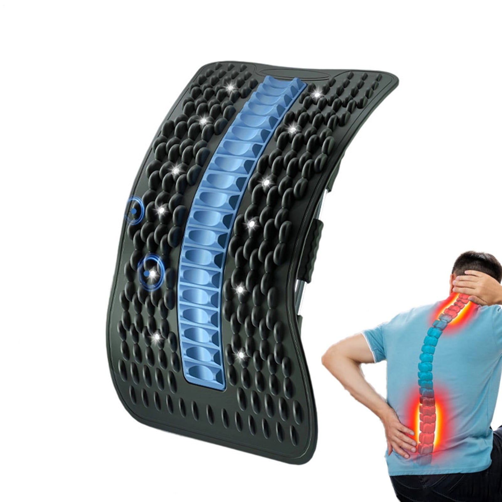 Leodye Back Stretcher for Back Pain Relief,Arch Lumbar Back Cracker ...