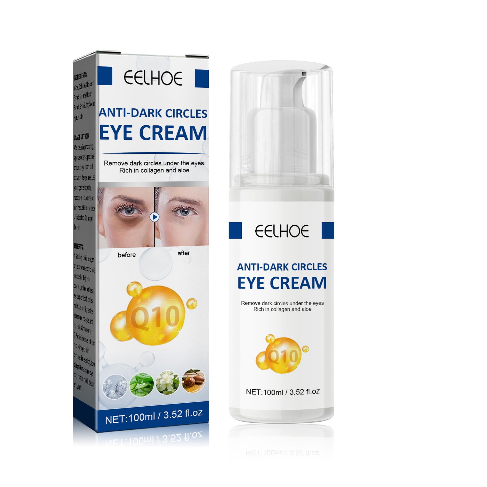 Leodye Beauty Cares, Protein and Aloe Eye Cream Dark Circles Eye Cream ...