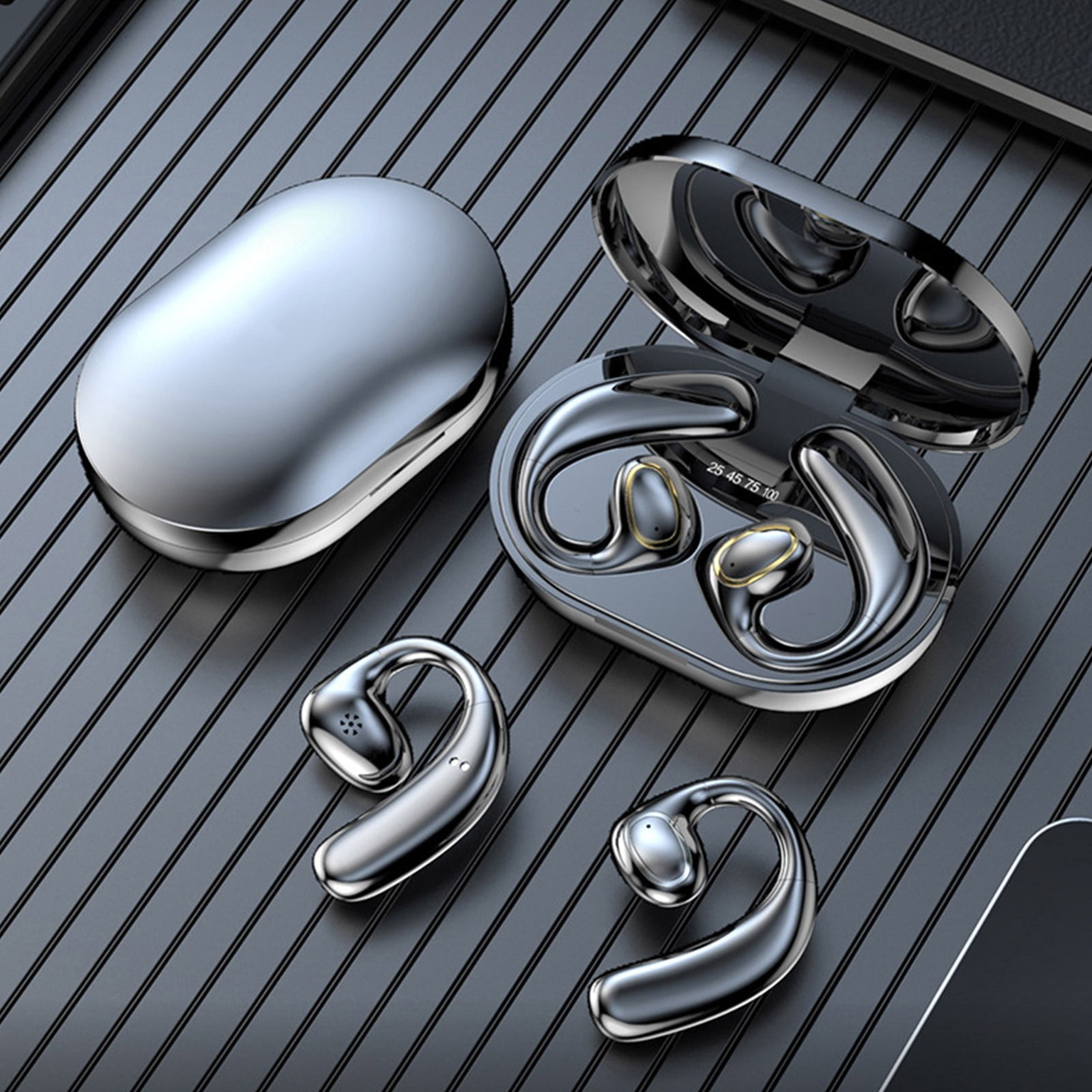 Leodye Bluetooth 5.3 Non In Ear Directional Sound Transmission Ultra ...