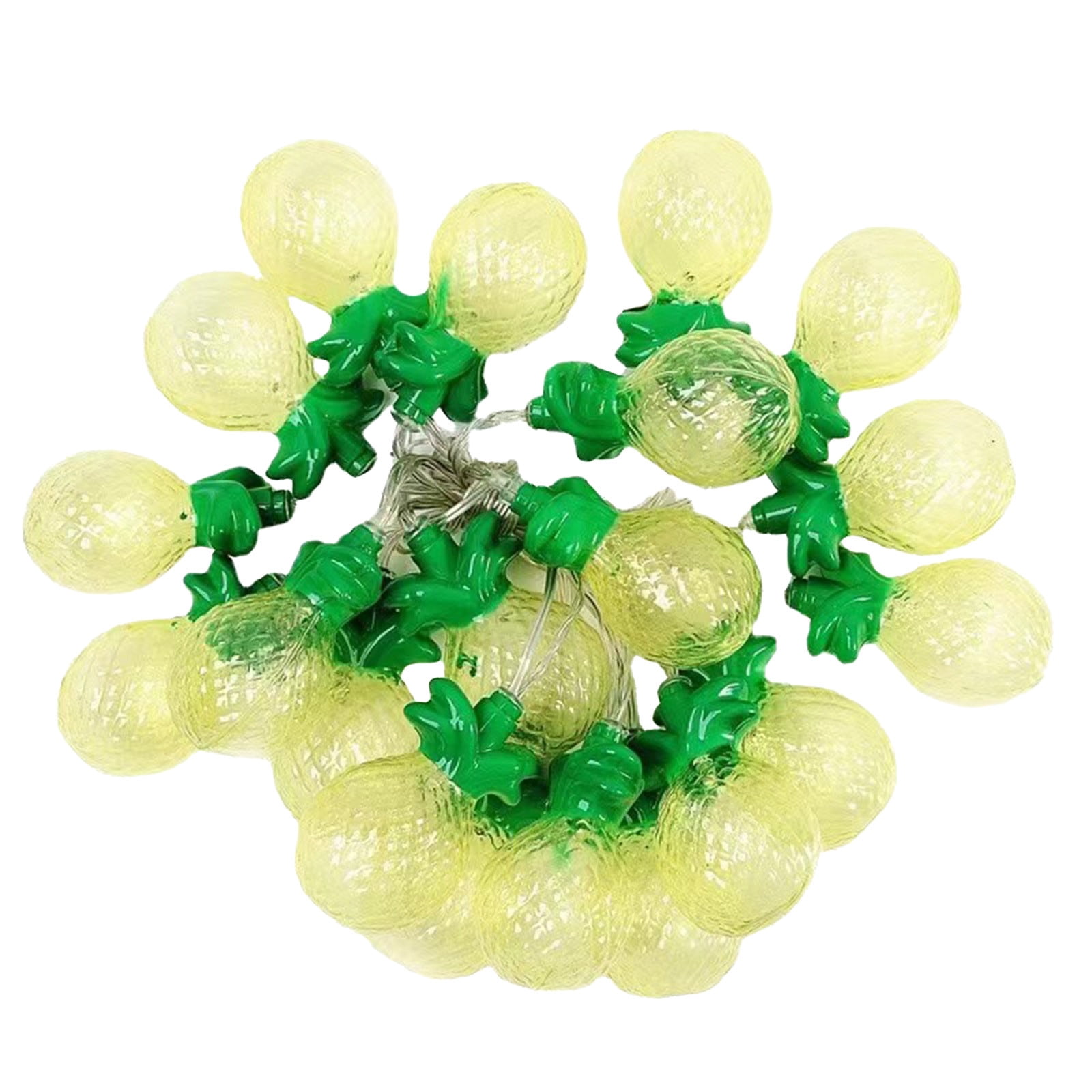 Leodye Clearance Under $2.00 78.7 Inches LED Pineapple String Lights Party Ambient Lights ...