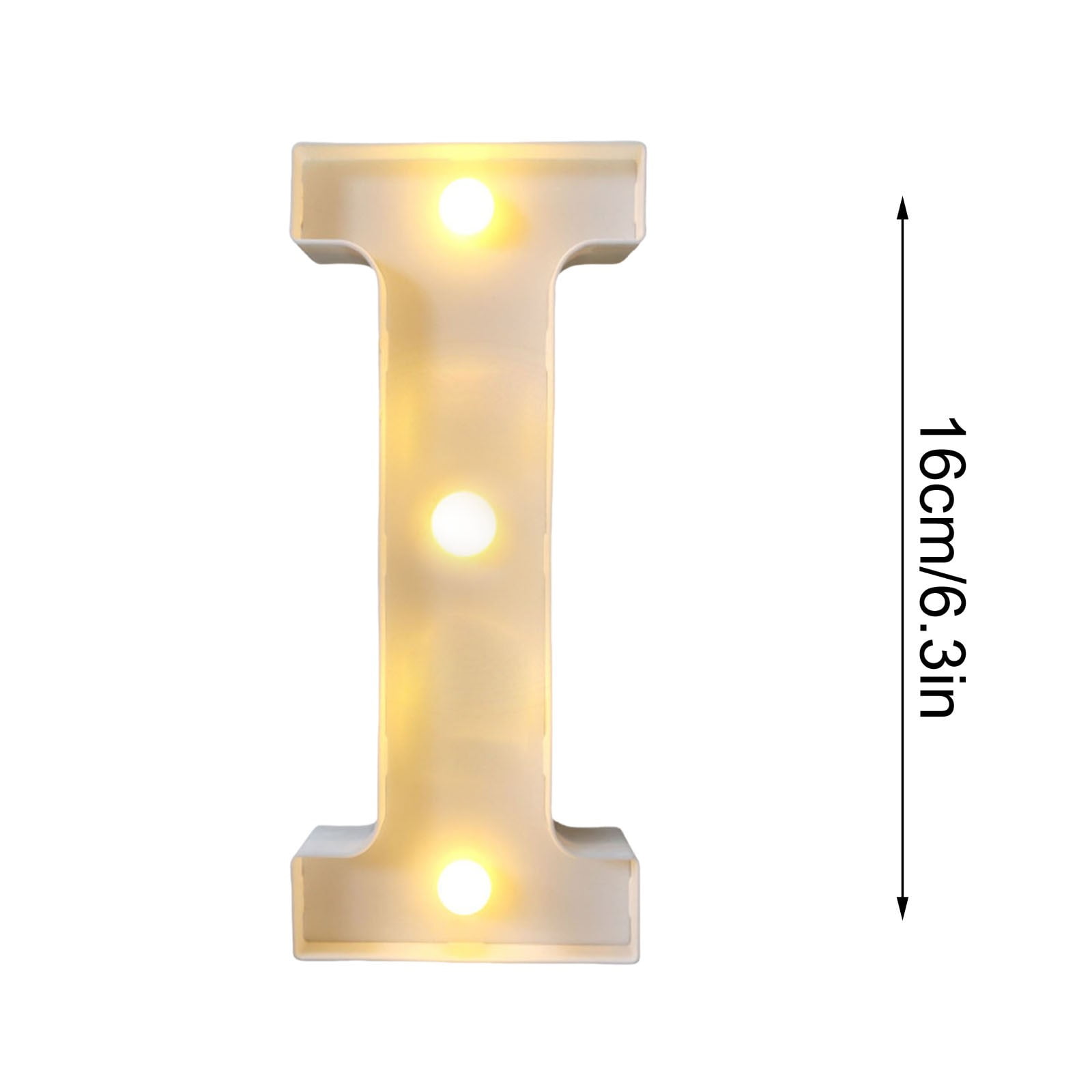 Leodye Clearance Under $2.00 Letters Lights Alphabet Lamp LED Letter ...