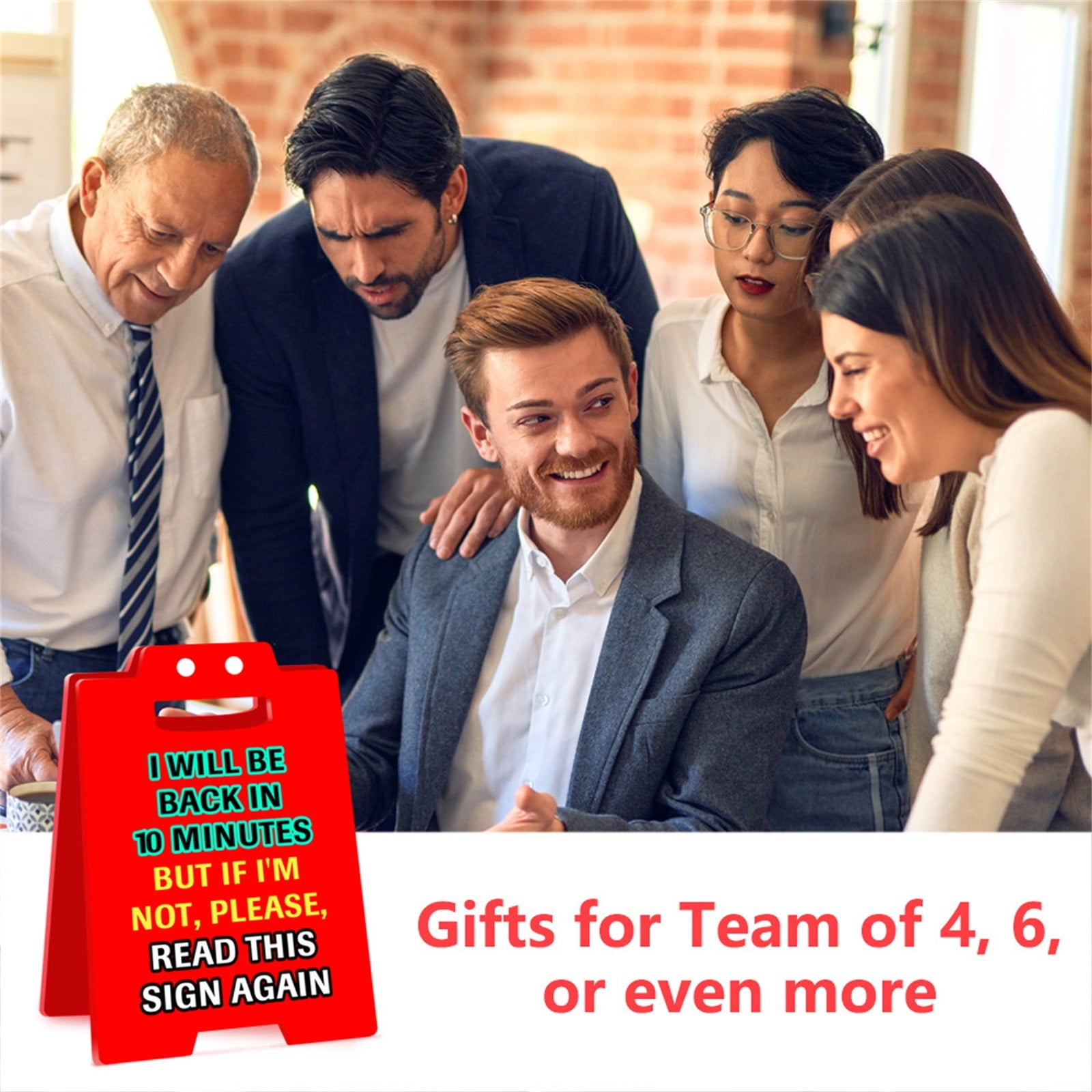 Leodye Funny Acrylic Desk Arrangement,Motivational office Prank Gift ...