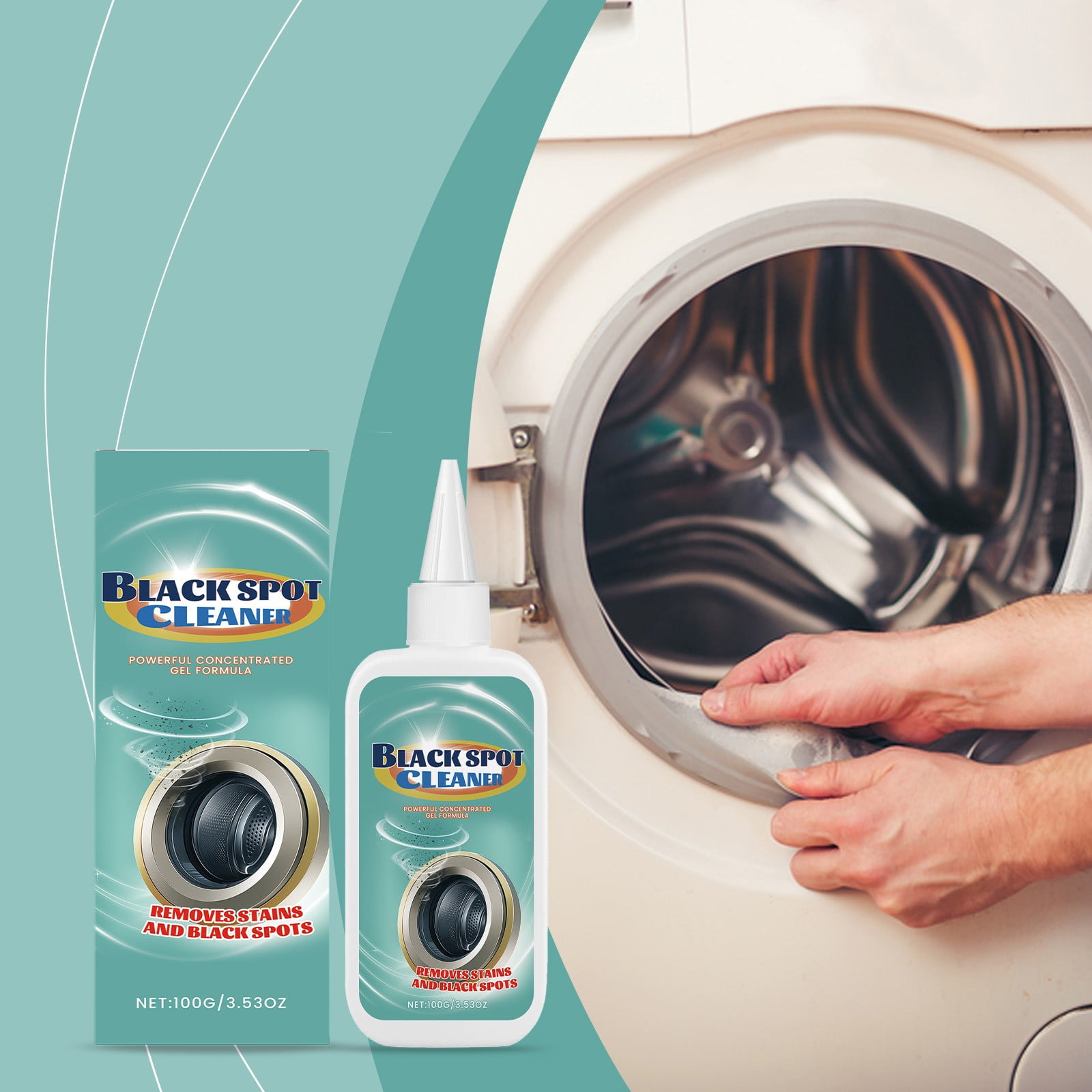 Leodye Multi-Purpose Cleaning Gel, Powerful Stain Remover for Household ...