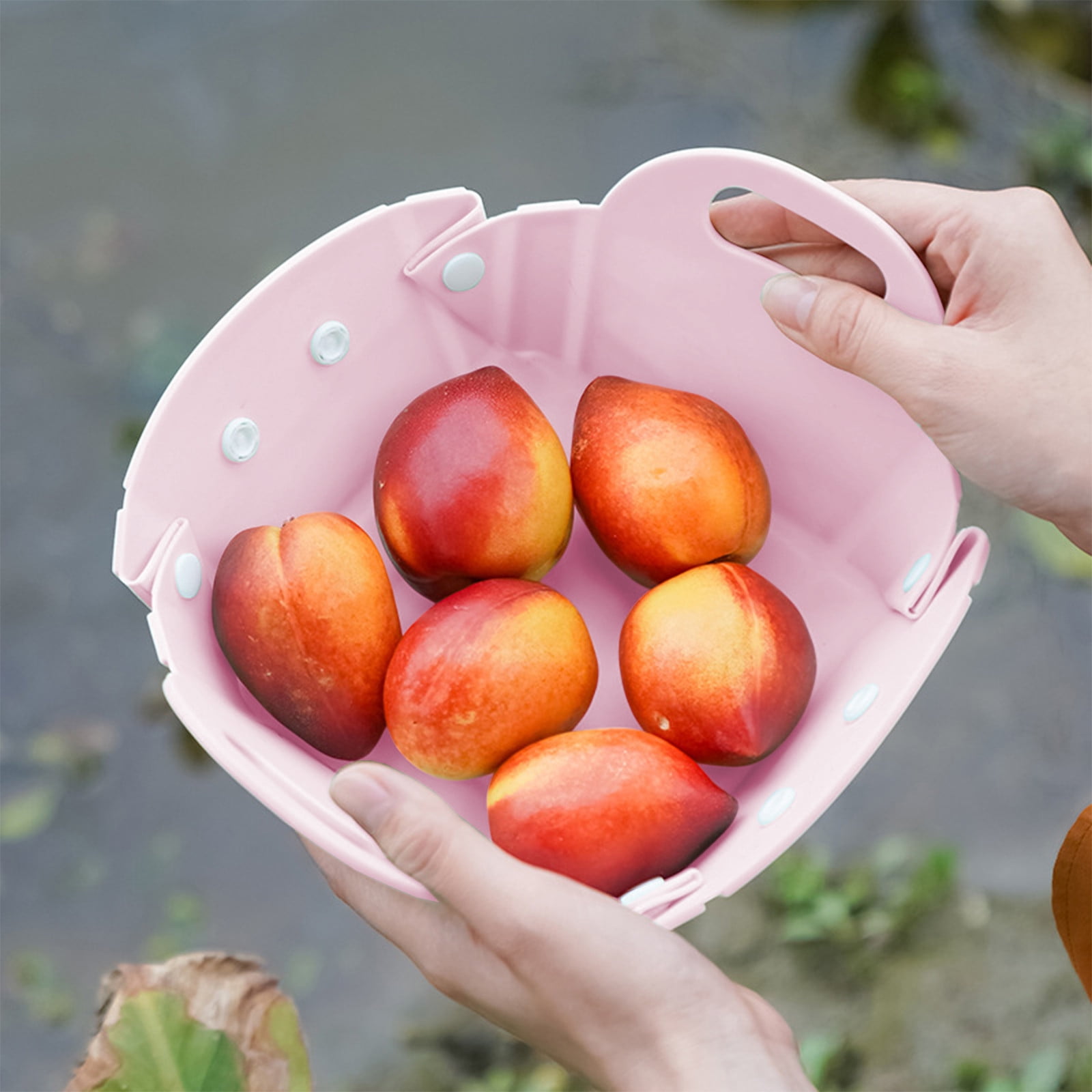 Leodye New Creatives Multifunctional Portable Fruit Basket Outdoor ...