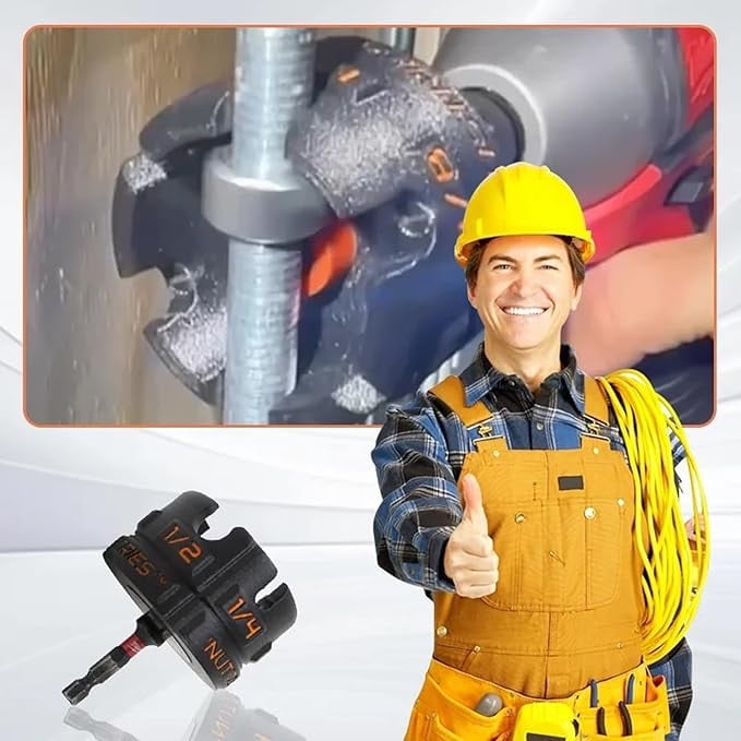 Leodye Nut Zipper Drill Attachment - Fast Nut Removal & Installation ...