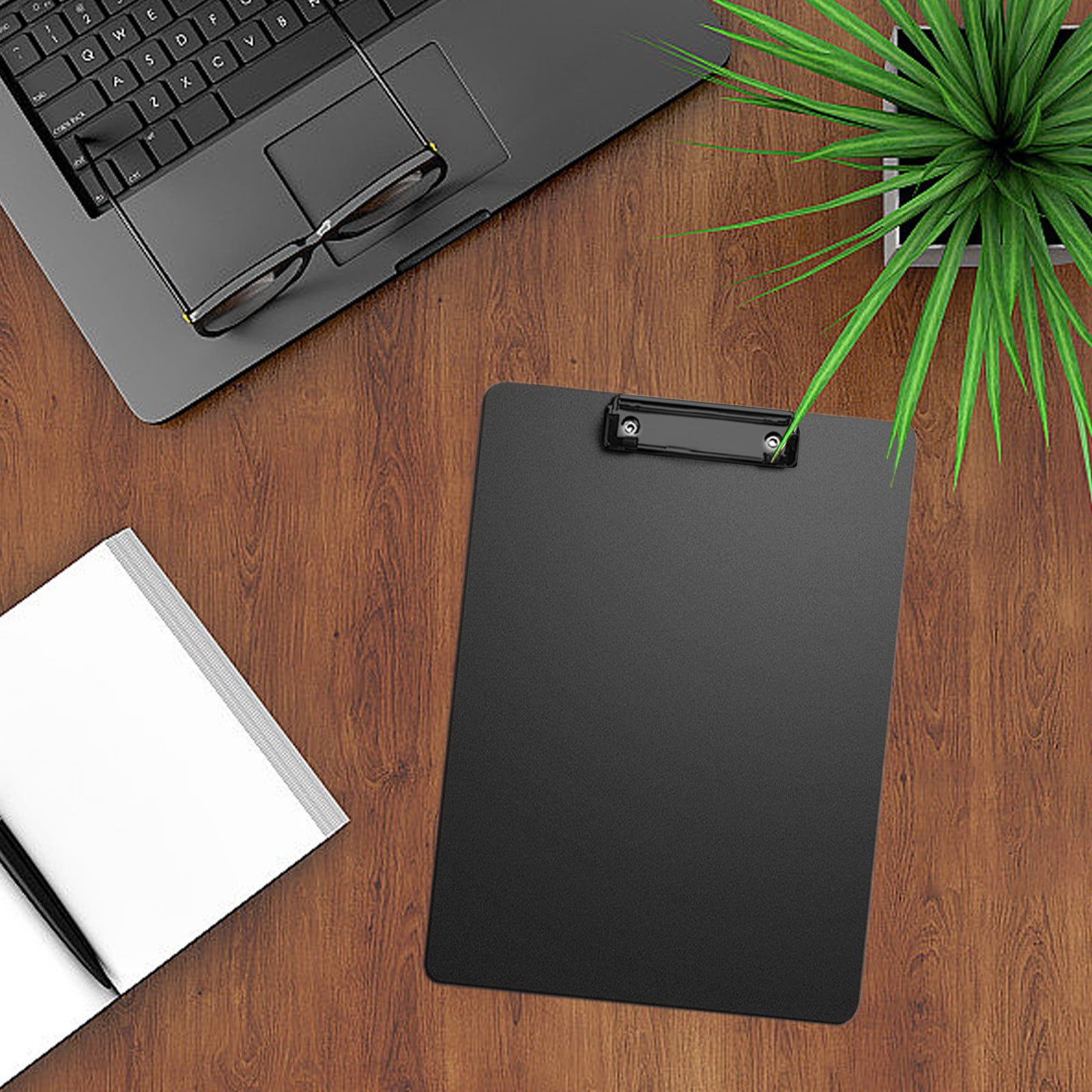 Leodye Plastic Clipboards Multiple Colors Clip Boards with Low Profile ...