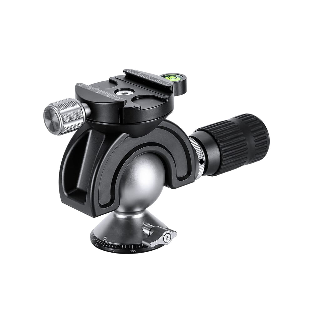 Leofoto MH-35 Arca Compatible Panning Ball Head with Handlebar Control ...