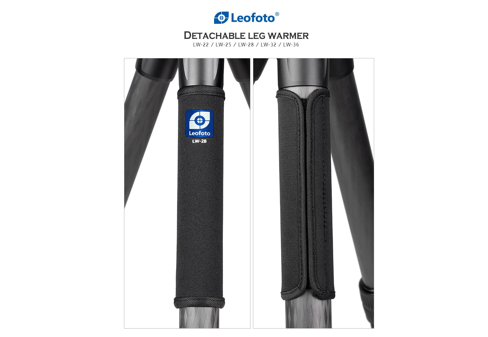 Leofoto Tripod Leg Wrap Set LW-22/LW-25/LW-28/LW-32/LW-36/LW-40 (3 ...