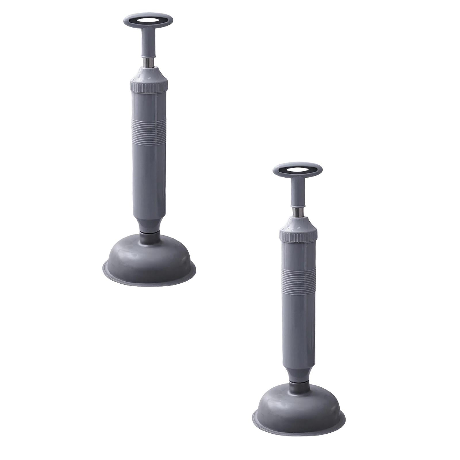 Leojiow 2Pcs Powerful Plunger For Clogged Toilets Heavy Duty Bladder ...