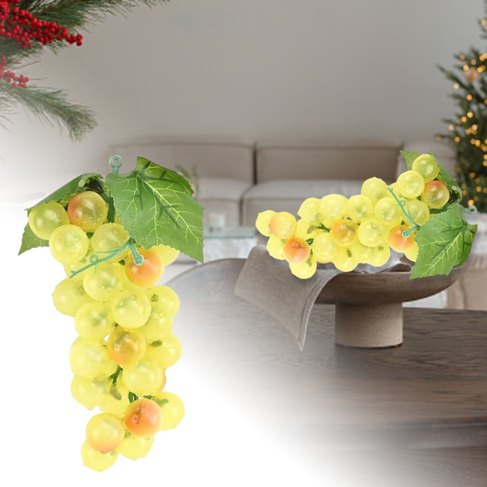 Leojiow 36 Grape Bunches Fruit Grape Restaurant School Teaching Fruits ...