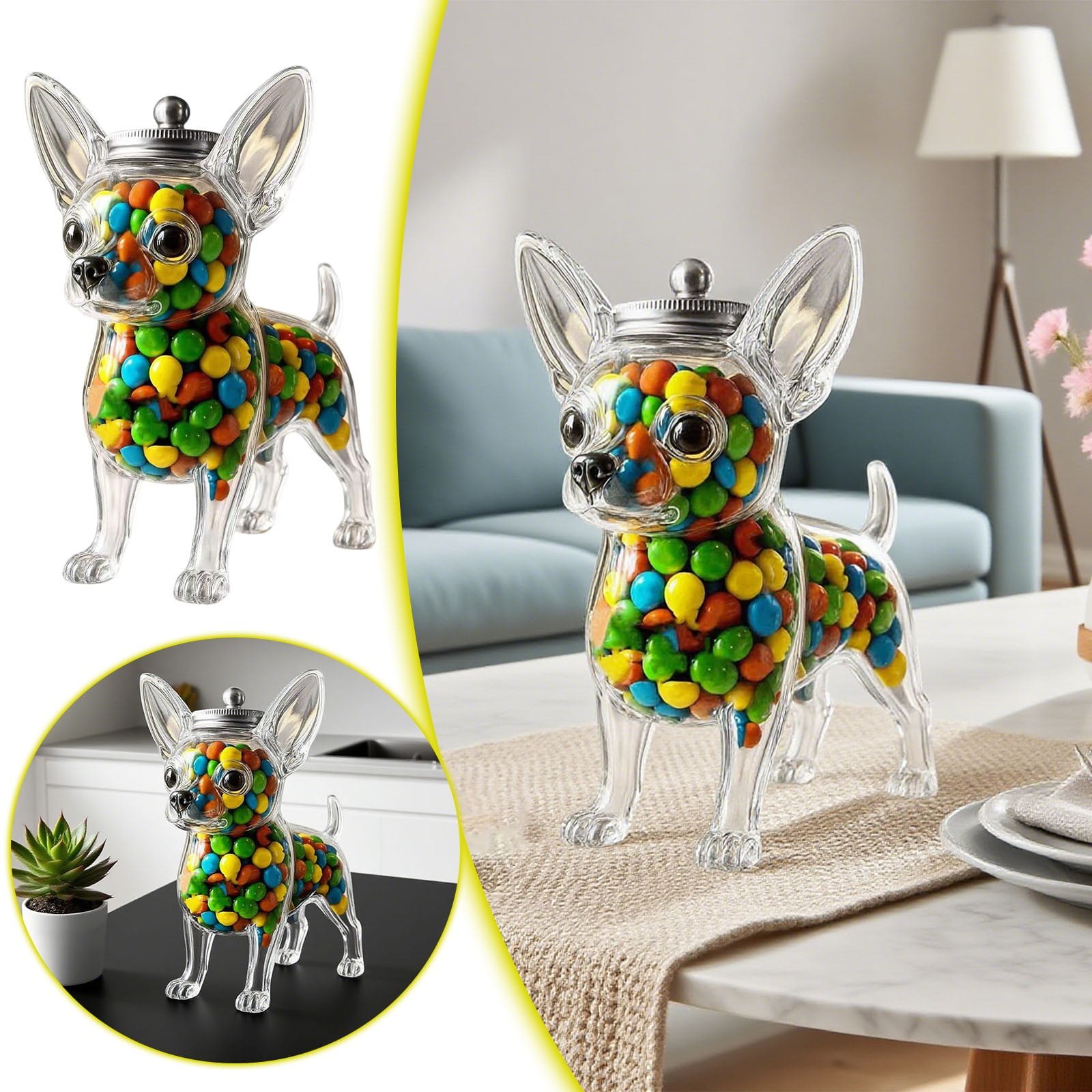 Leojiow Airtight Food Storage Container For With Secure Locking Lid And ...