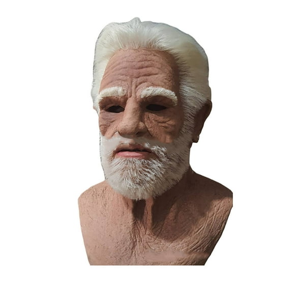 Realistic Old Man Mask