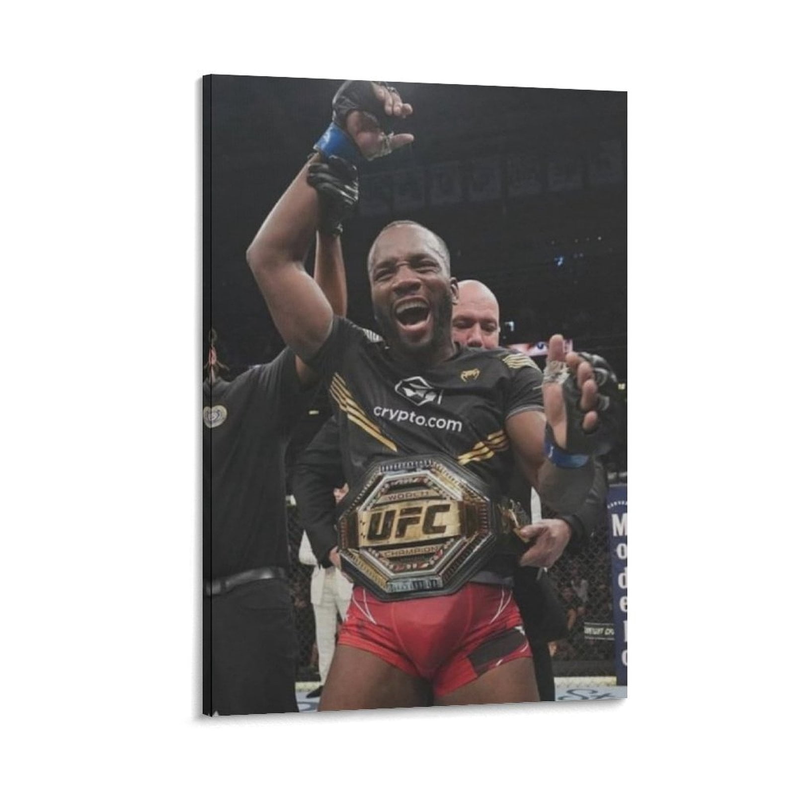 Leon Edwards Canvas Poster Canvas Poster Wall Art Posters Wall Art ...