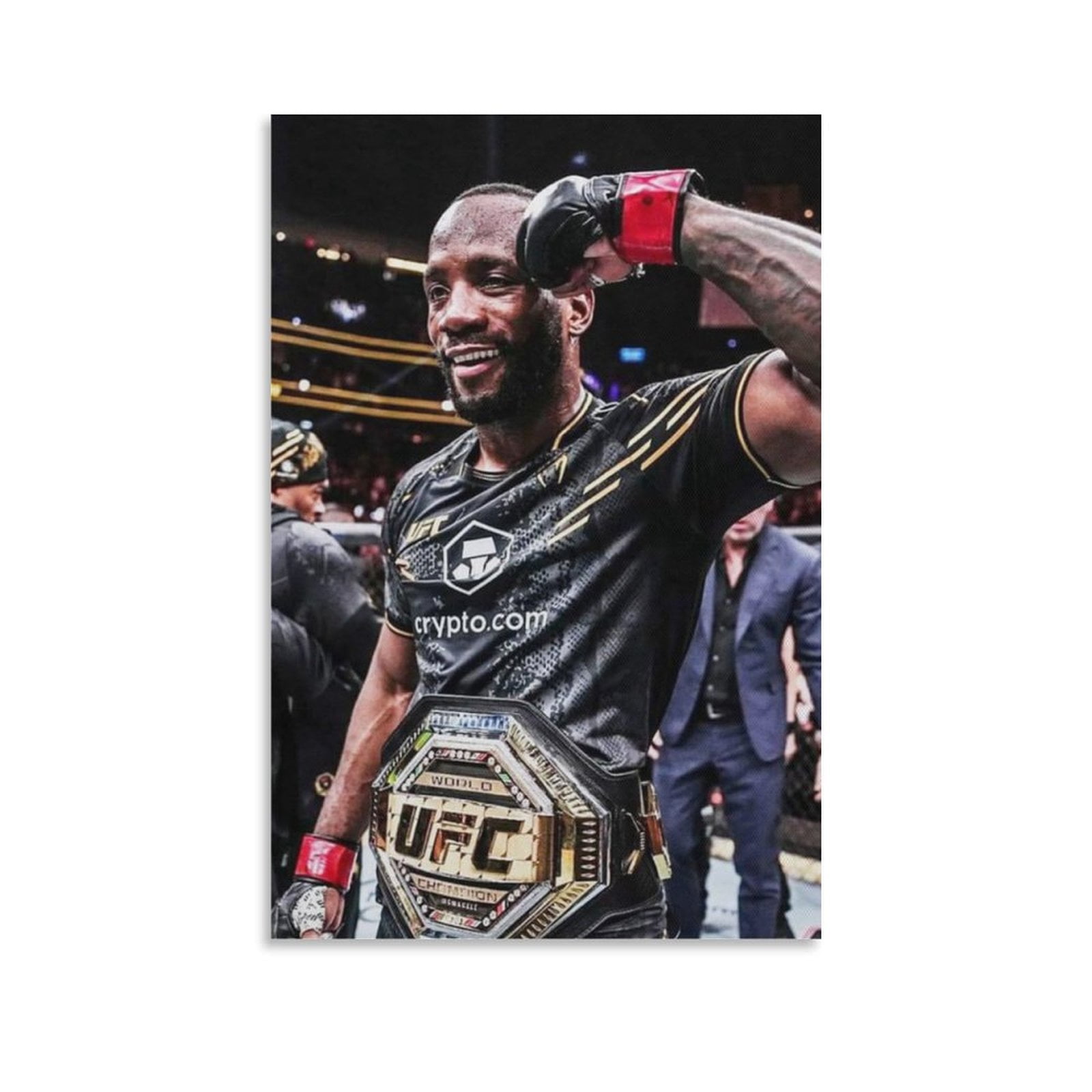 Leon Edwards Canvas Poster Poster Cool Artworks Painting Wall Art ...