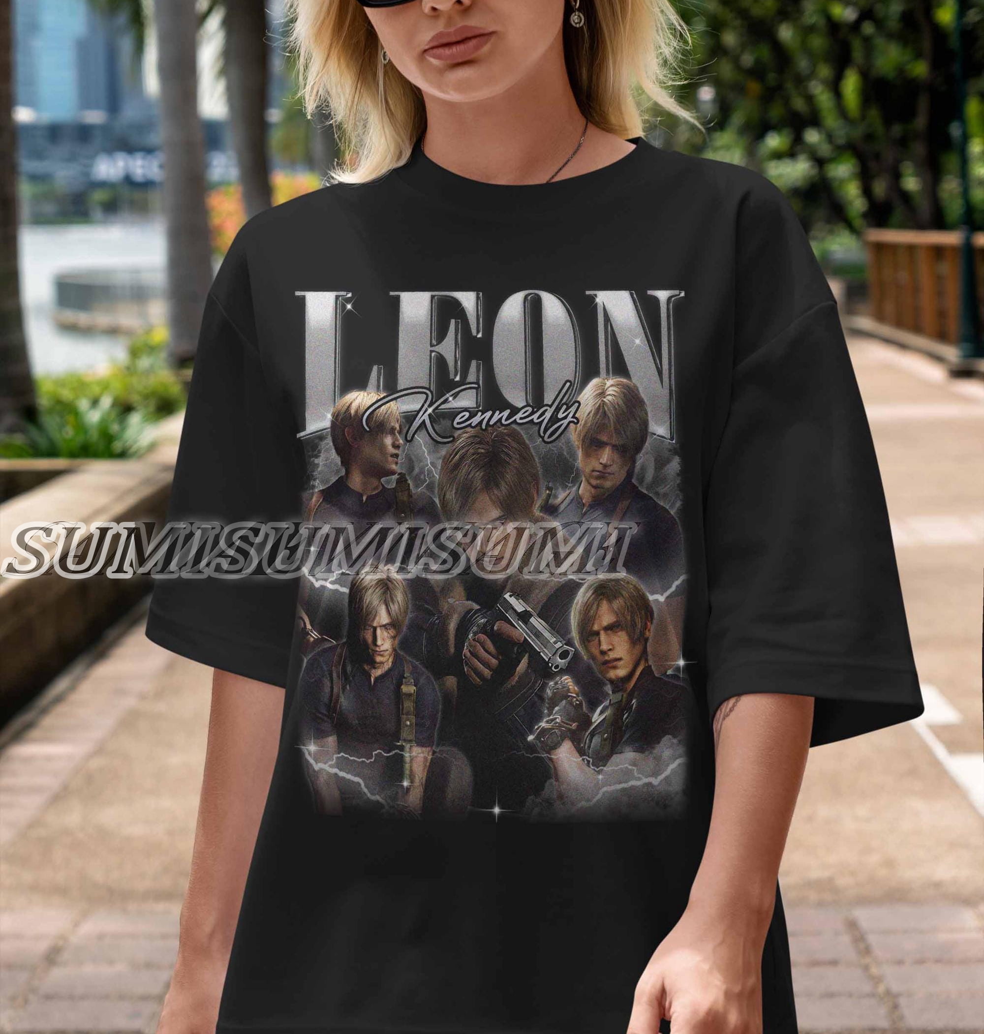 Leon Kennedy Shirt for Unisex Man and Woman 90s - Walmart.com