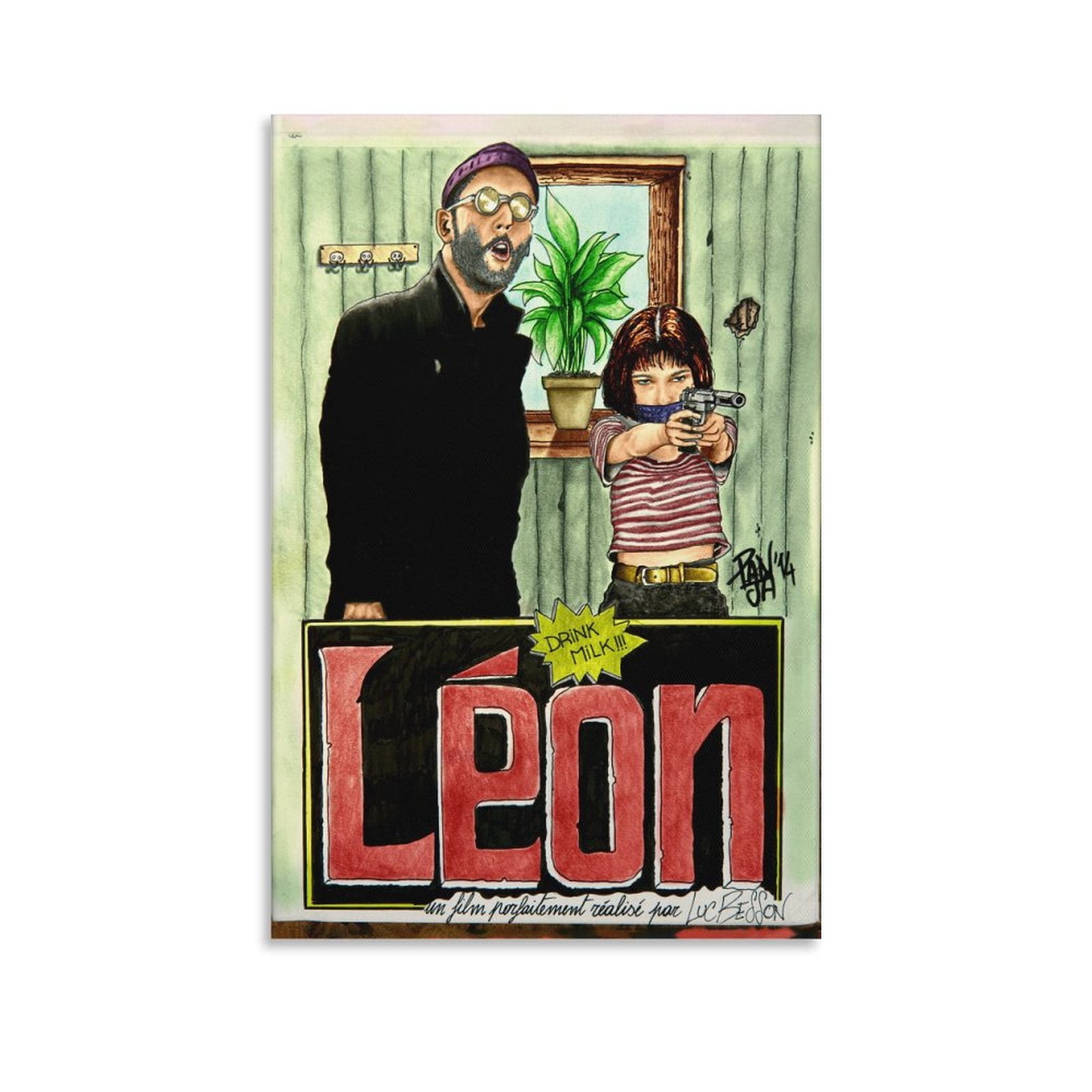 Leon The Professional (5) Classic Movie Poster Artworks Picture Print ...
