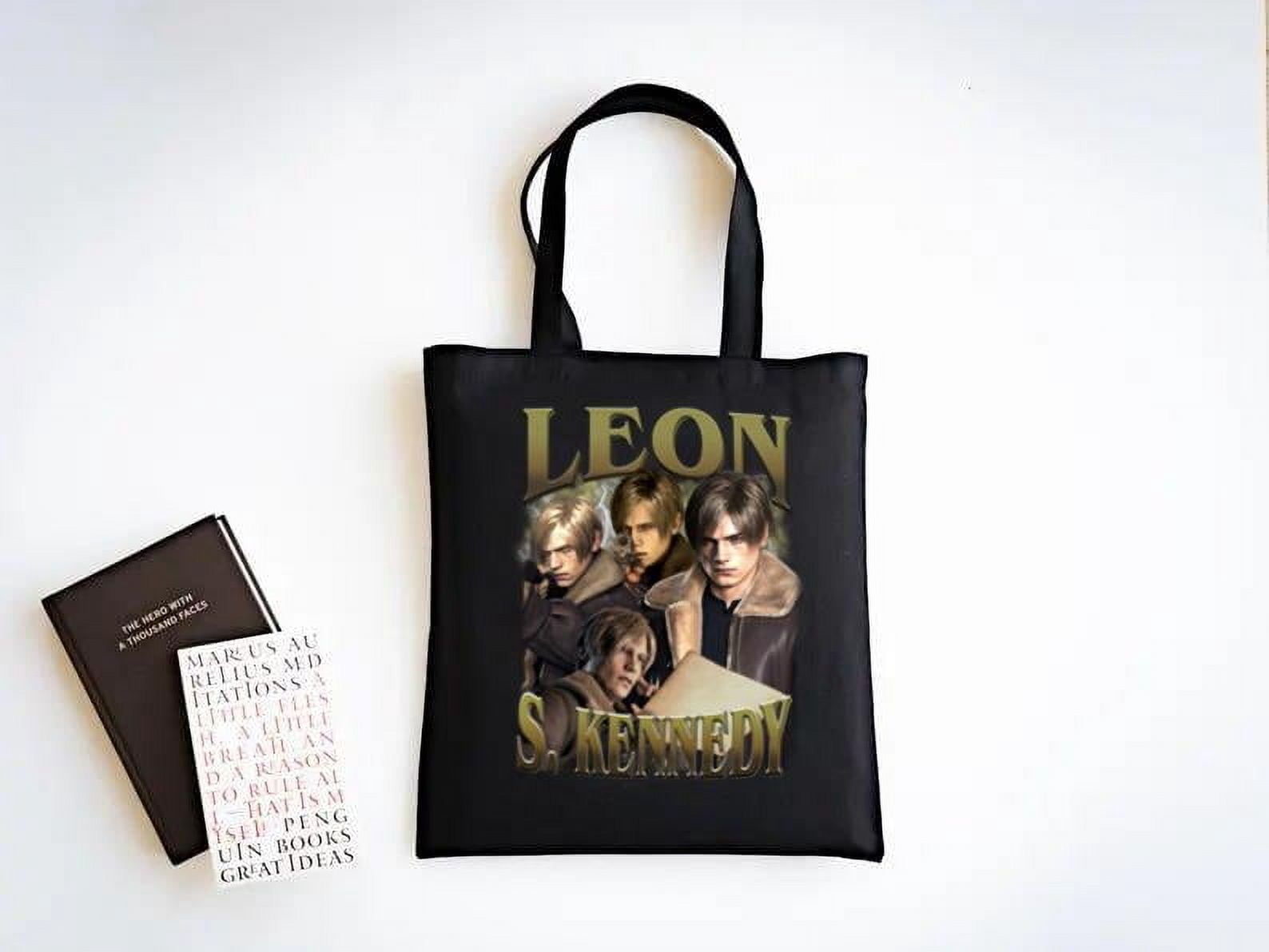 Leon S Kennedy Resident Evil TShirt Video Game Hero Shirt Uni Tote Bag ...
