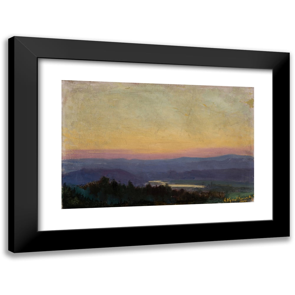 Leon Wyczółkowski 14x11 Black Modern Framed Museum Art Print Titled ...