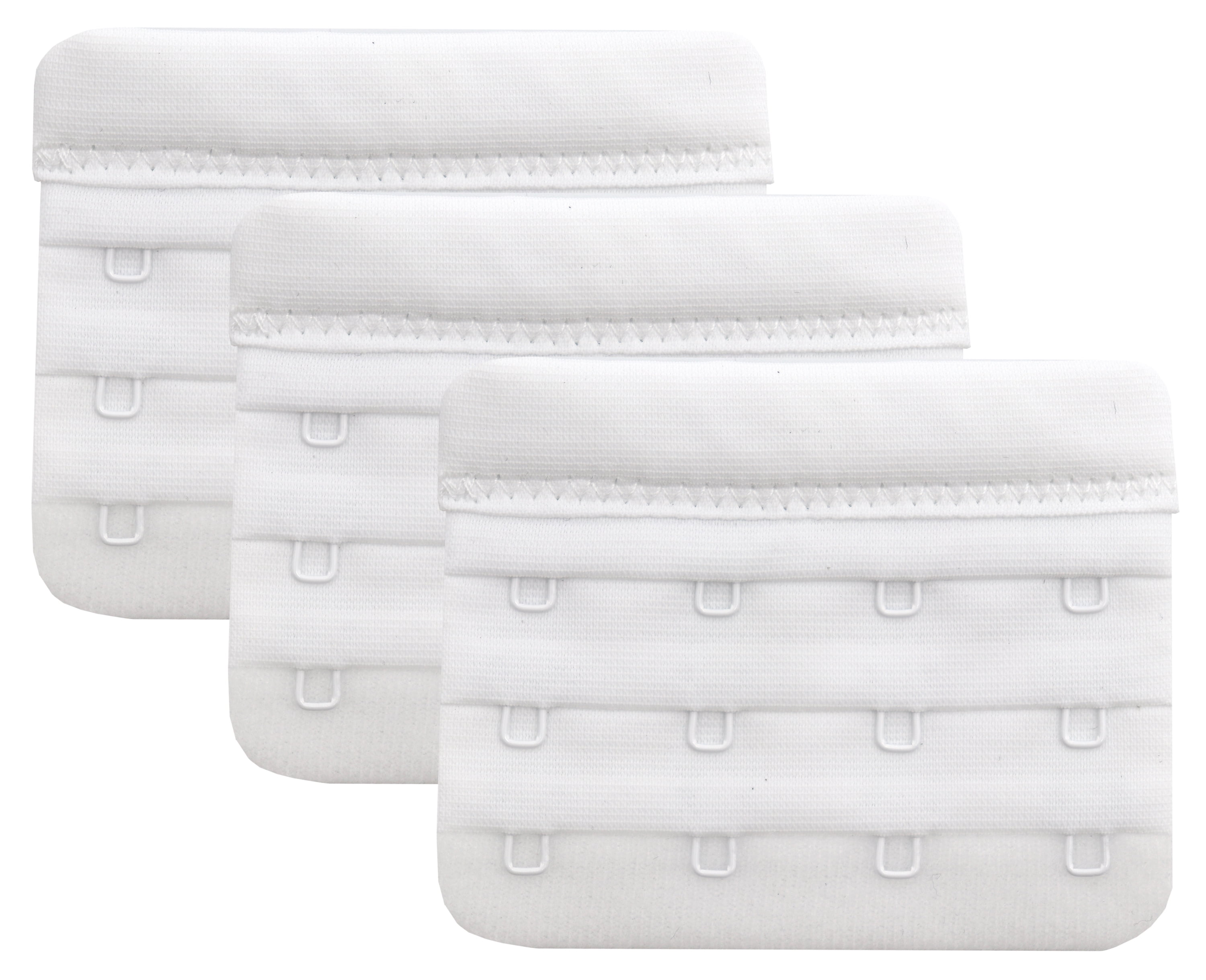 LeonHien Women's Bra Extenders 4 Hook, Soft and Comfortable Bra Strap ...