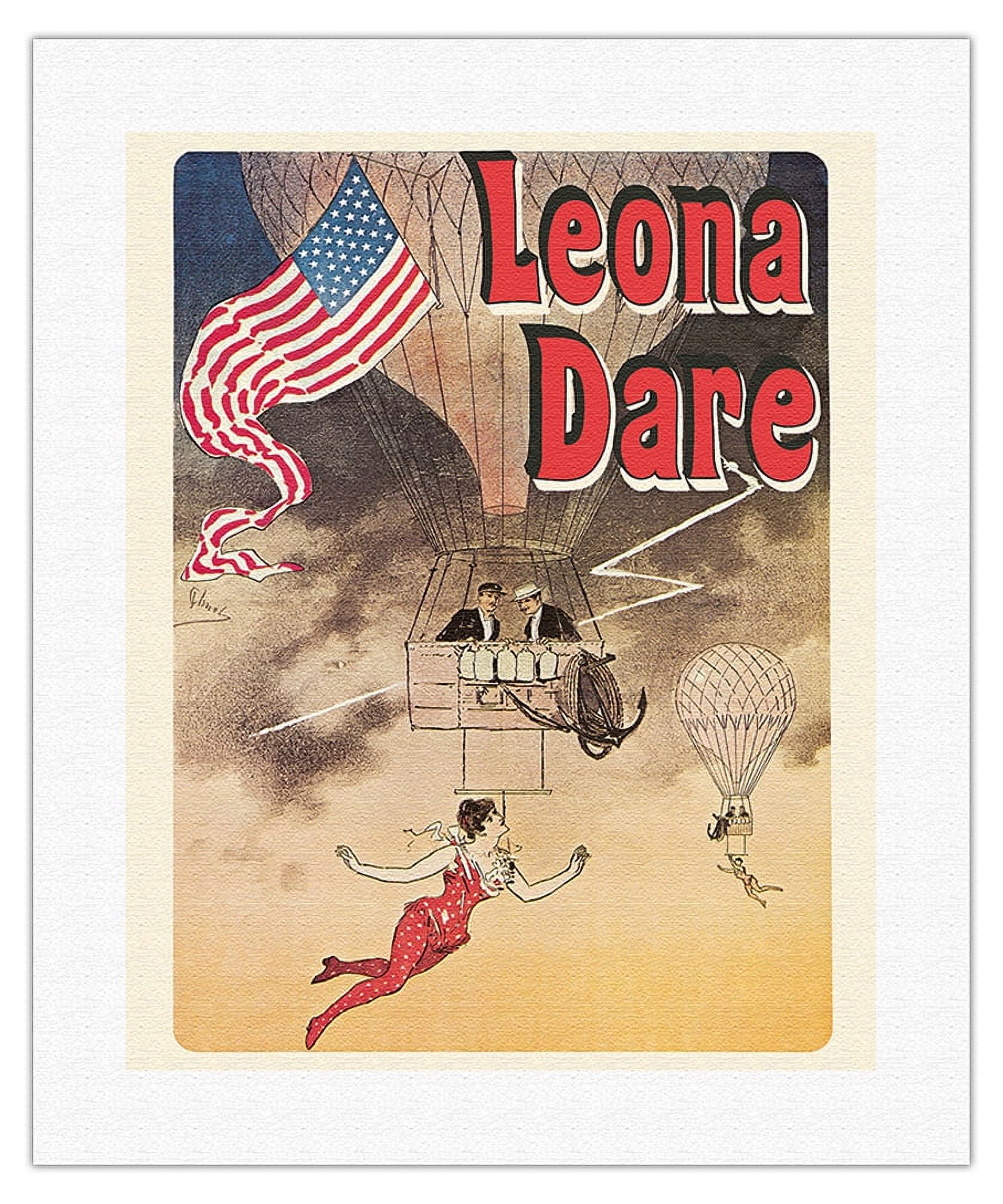 Leona Dare Queen of the Antilles - Trapeze Artist - Vintage Circus ...