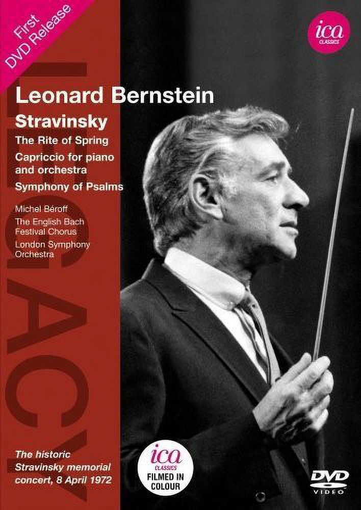 Leonard Bernstein Conducts Stravinsky (DVD), Ica Classics, Music ...