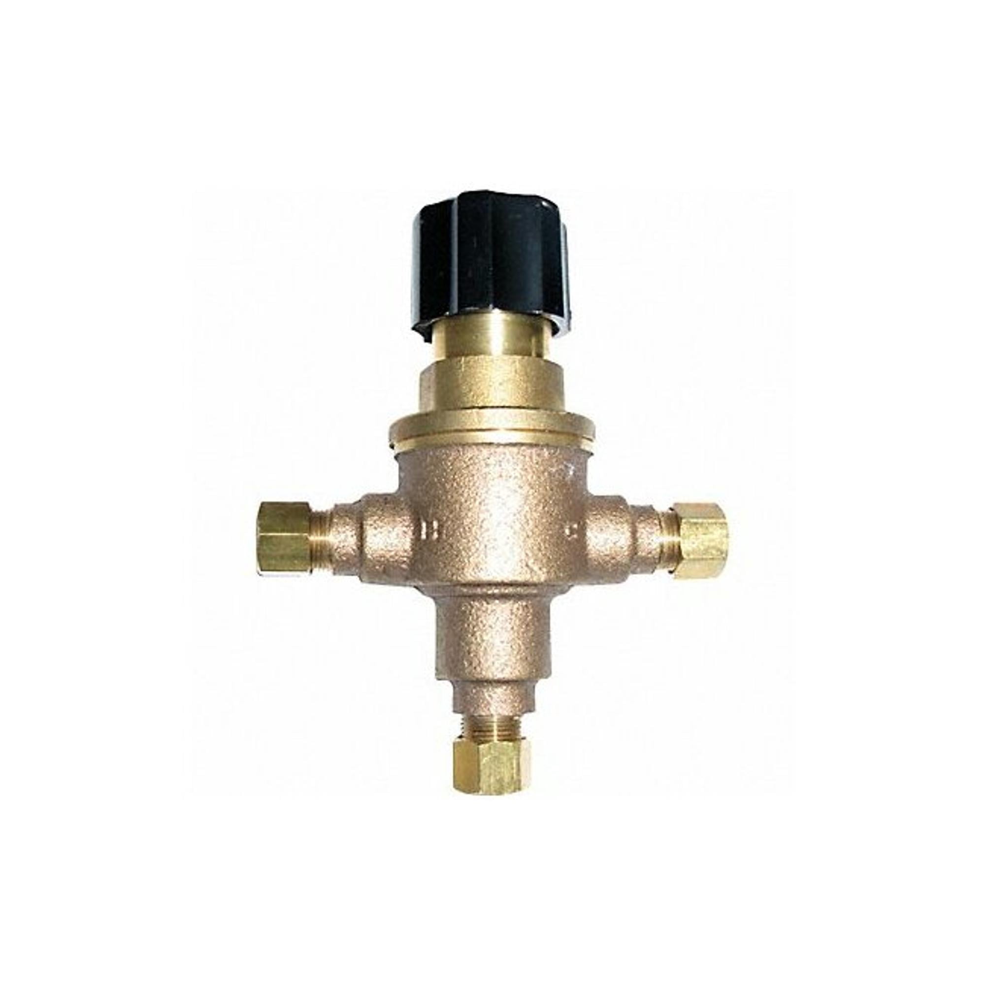 Leonard Exposed Point Of Use Mixing Valve 3/8 In. Compression Lead Free ...