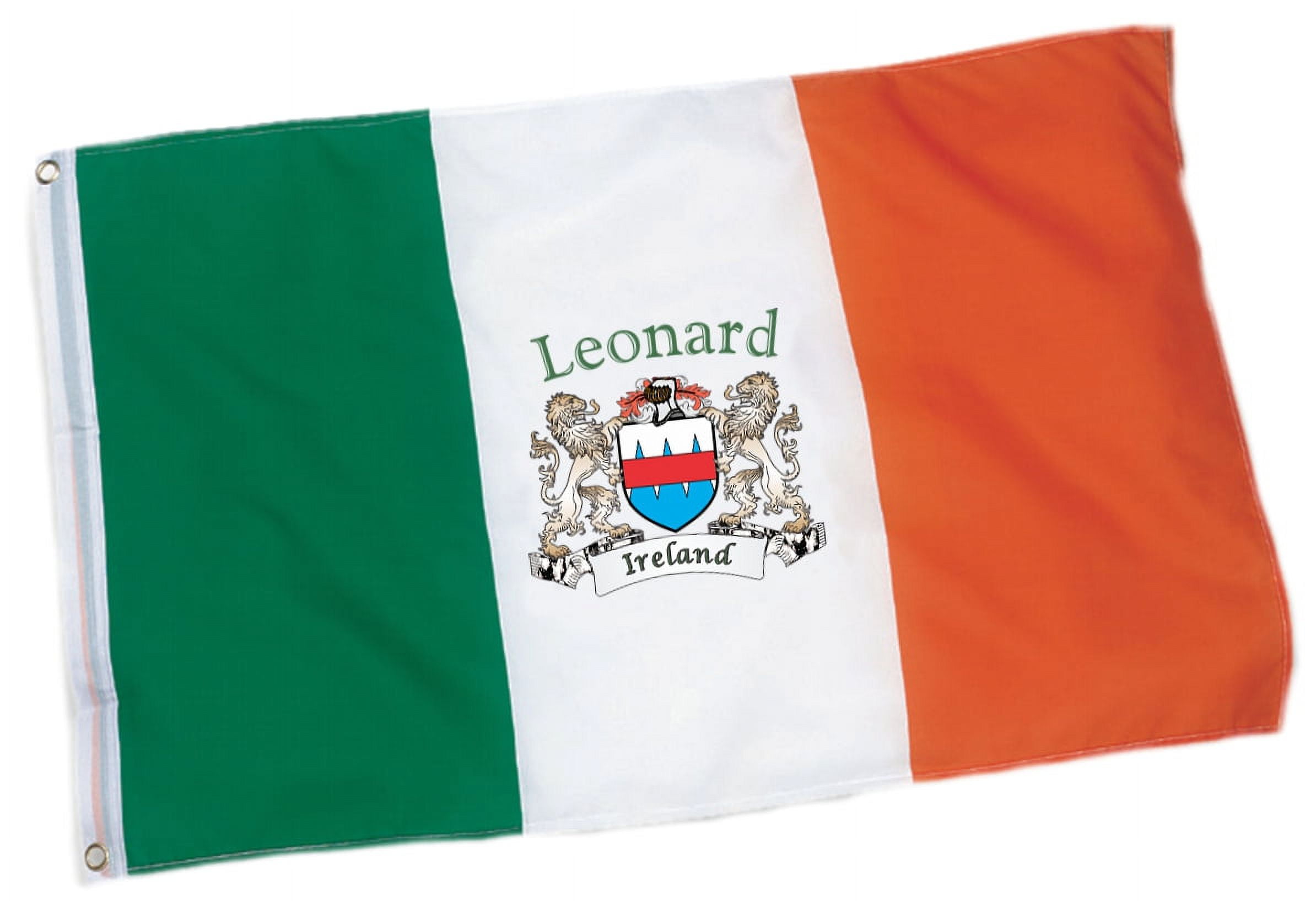 Leonard Irish Coat of Arms Ireland Flag - 3'x5' foot. - Walmart.com