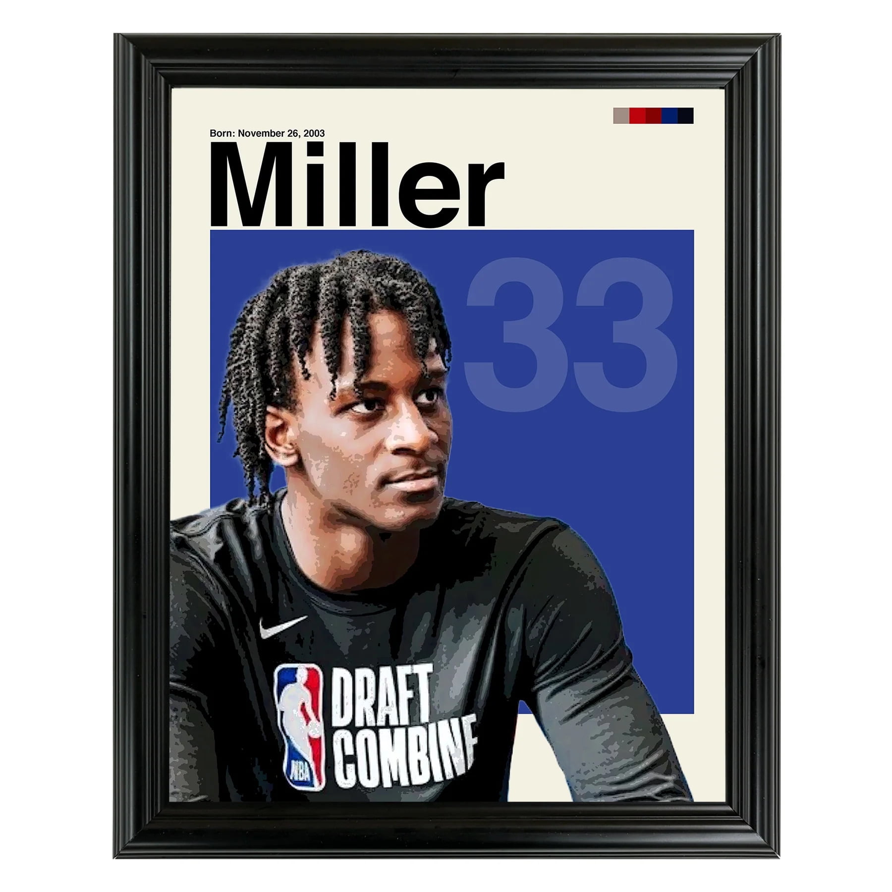 Leonard Miller Framed Sports Art Photo by Thomas Maxwell - Walmart.com