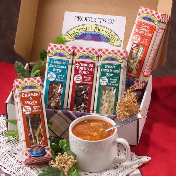 Leonard Mountain Gourmet Soup Mixes Sampler 6oz, 5 count - Walmart.com