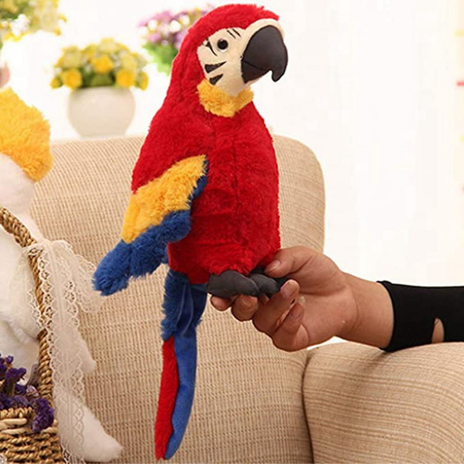Leonard Interactive Talking Parrot Toy for Kids 4-8 Years, Autism ...