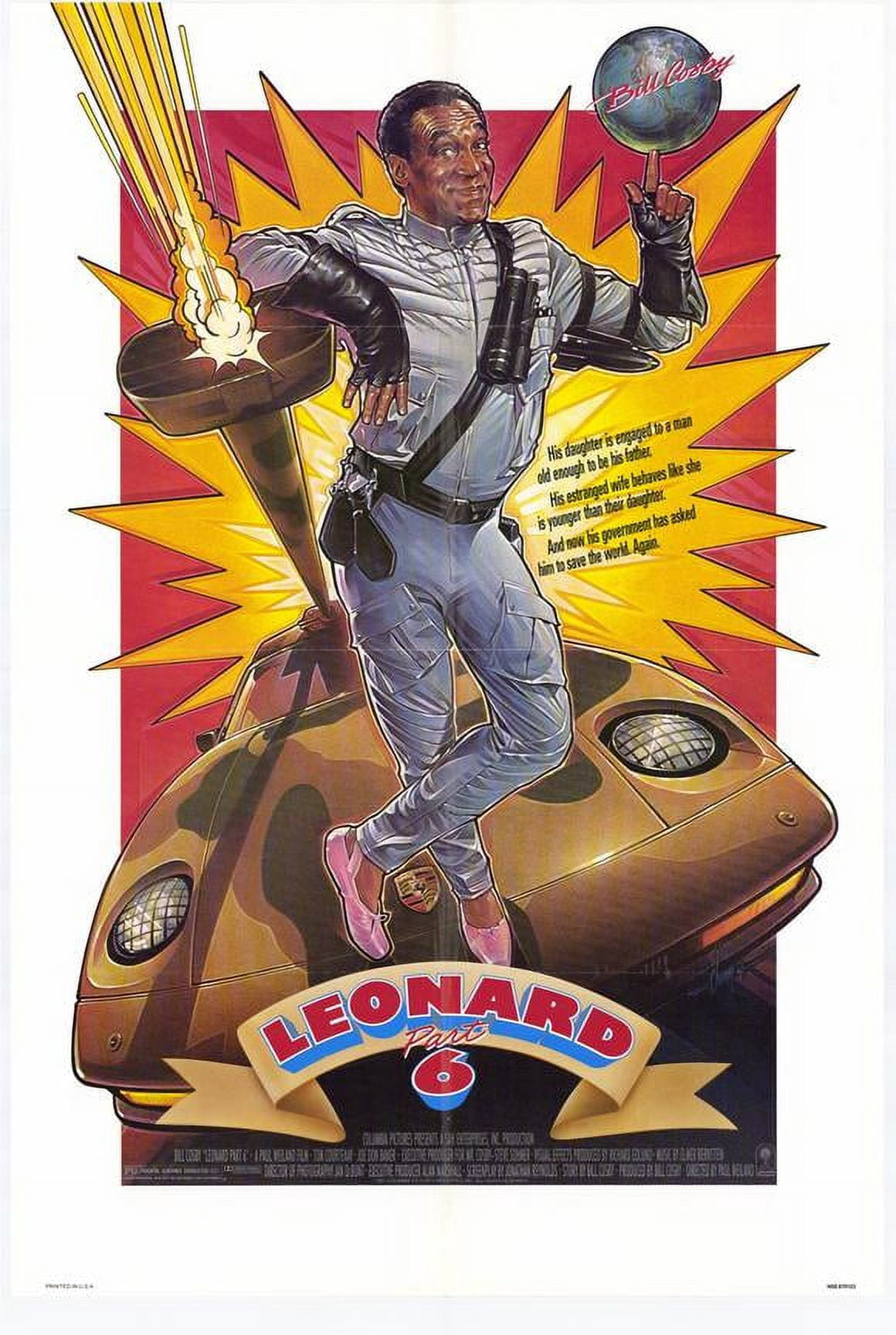 Leonard Part 6 - movie POSTER (Style A) (27" x 40") (1987) - Walmart.com