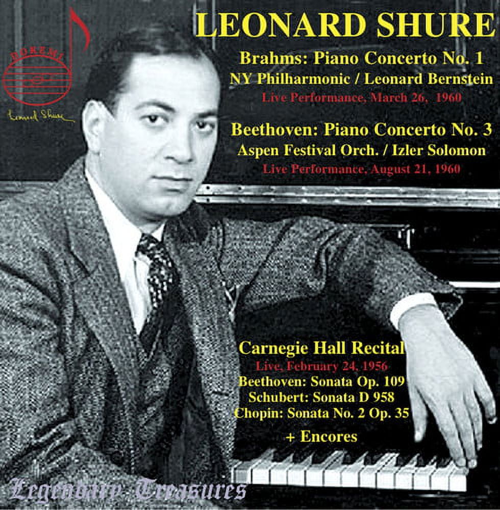Leonard Shure - Piano Concerto No. 1 - Music & Performance - CD ...