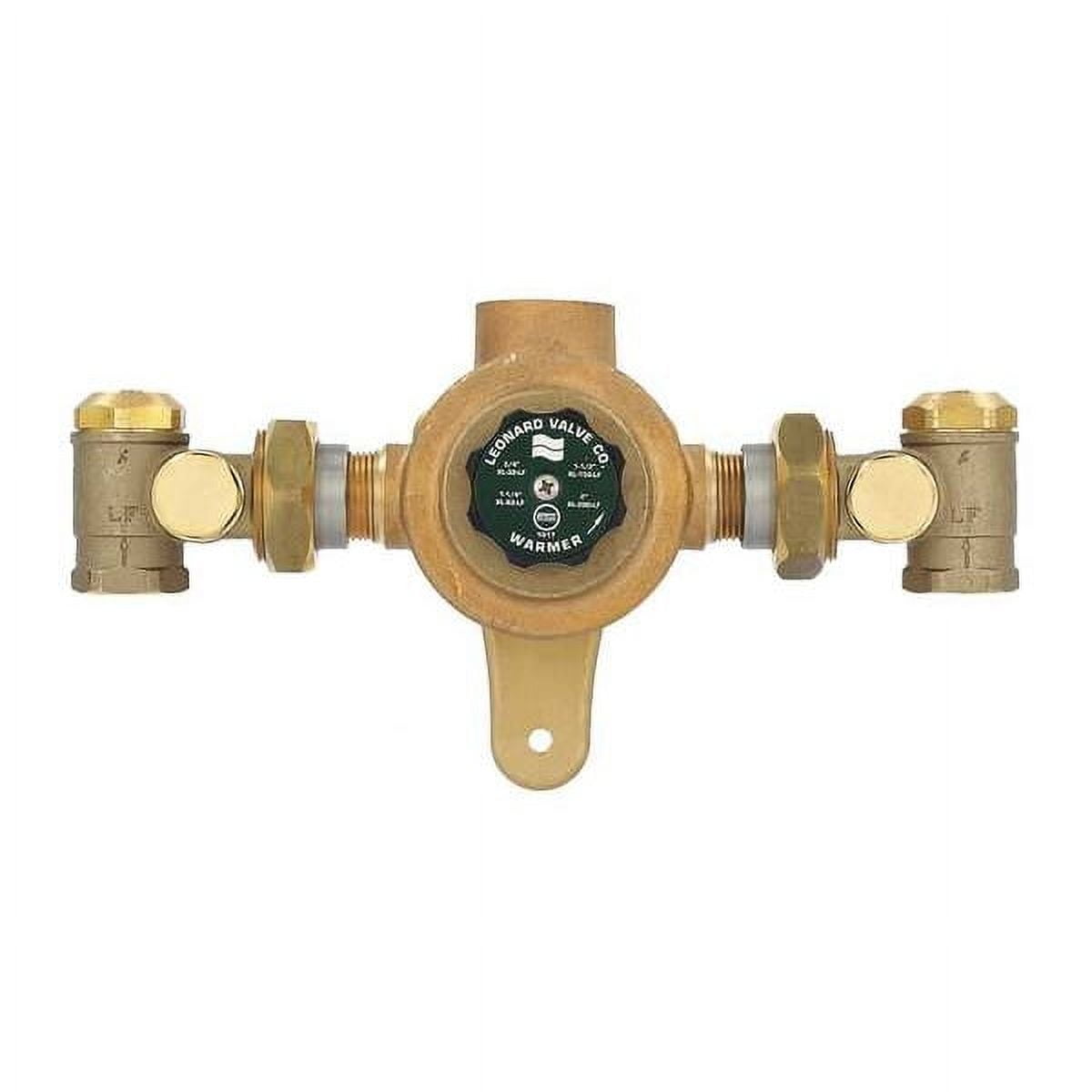 Leonard Valve Mixing Valve,Lead Free Bronze LV-982-LF-RF - Walmart ...