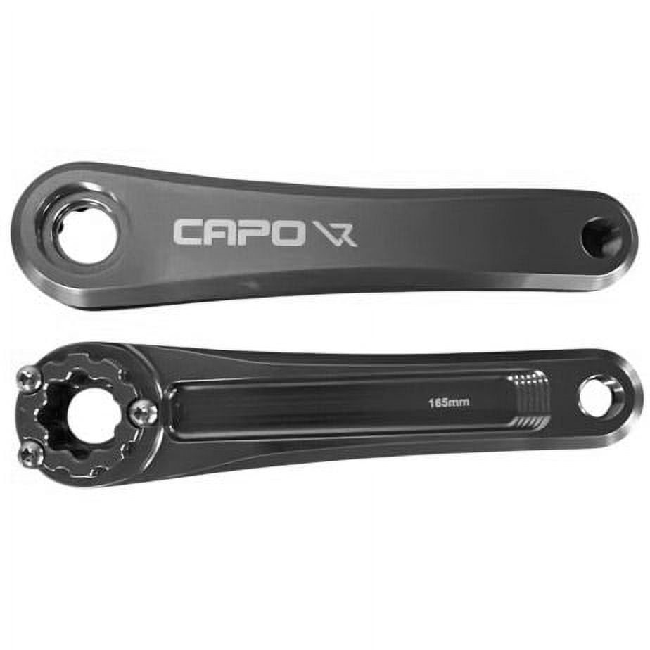 Leonardi Capo 8-Bolt Crank Arms 165mm-Titan (Spindle Separate ...