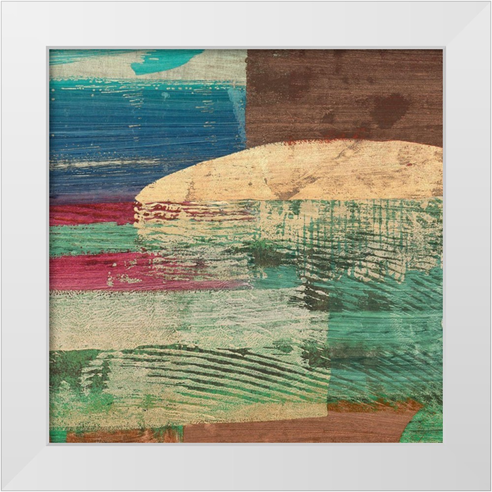 Leonardo, Bacci 12x12 White Modern Wood Framed Museum Art Print Titled ...