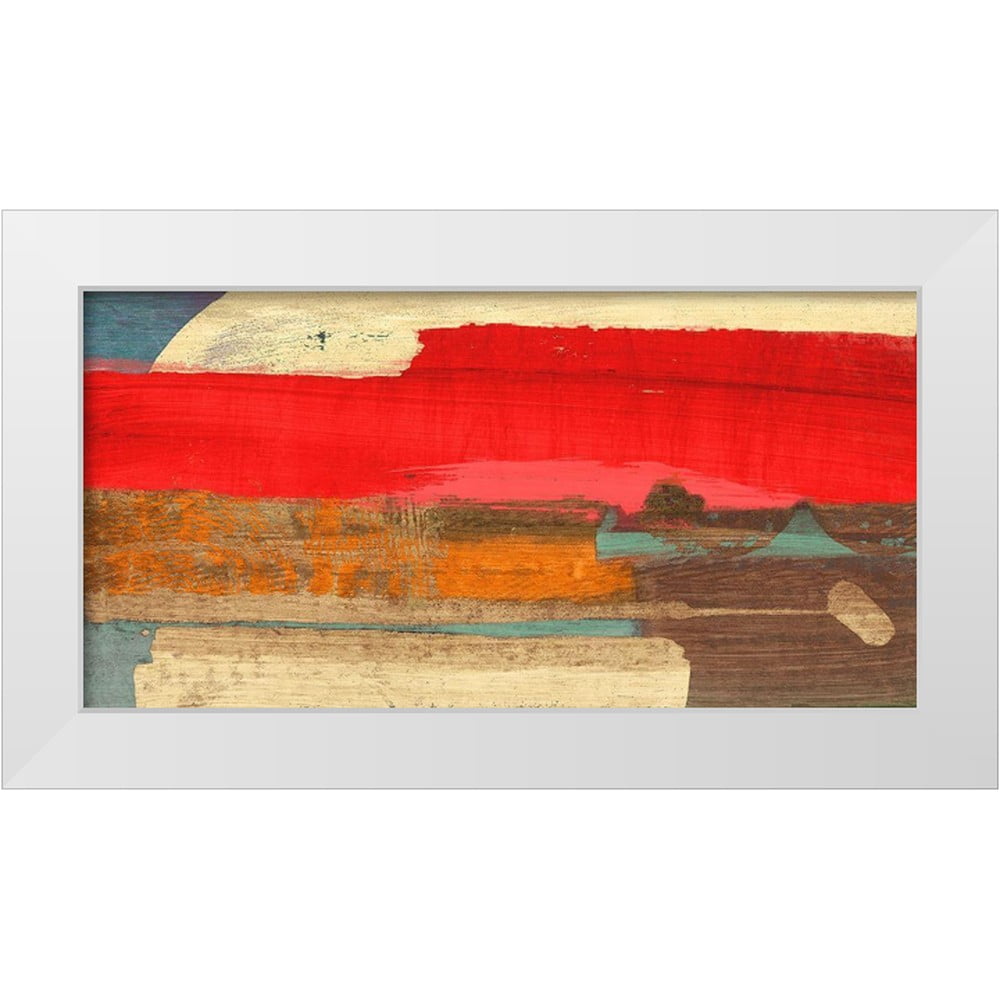Leonardo, Bacci 24x14 White Modern Wood Framed Museum Art Print Titled ...