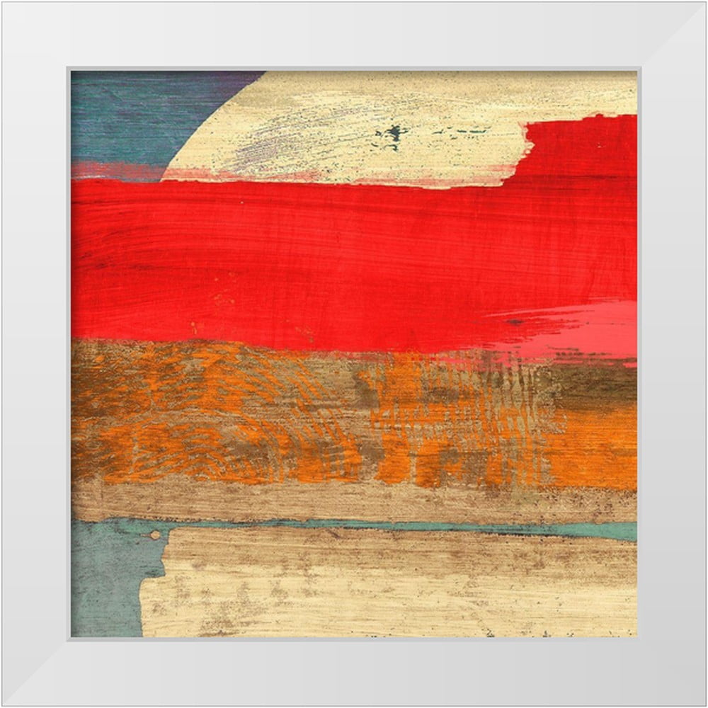 Leonardo, Bacci 26x26 White Modern Wood Framed Museum Art Print Titled ...