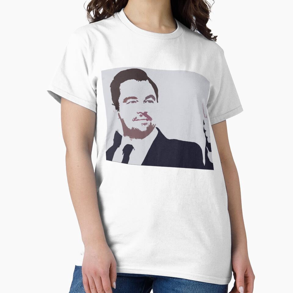 Leonardo Celebrated Actor Cinematic Legend Pop Culture Icon Portrait ...