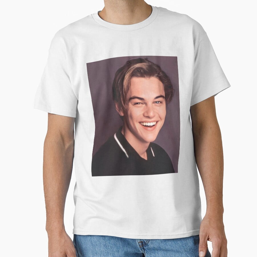 Leonardo Celebrated Actor Cinematic Legend Pop Culture Icon Portrait ...