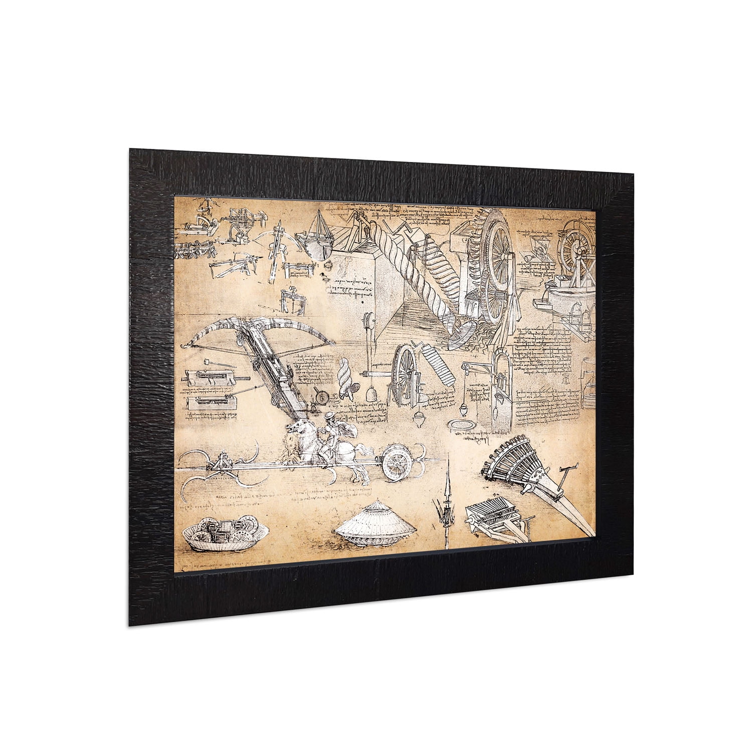Leonardo Da Vinci Inventions Collage, World Famous Wall Art Collections ...