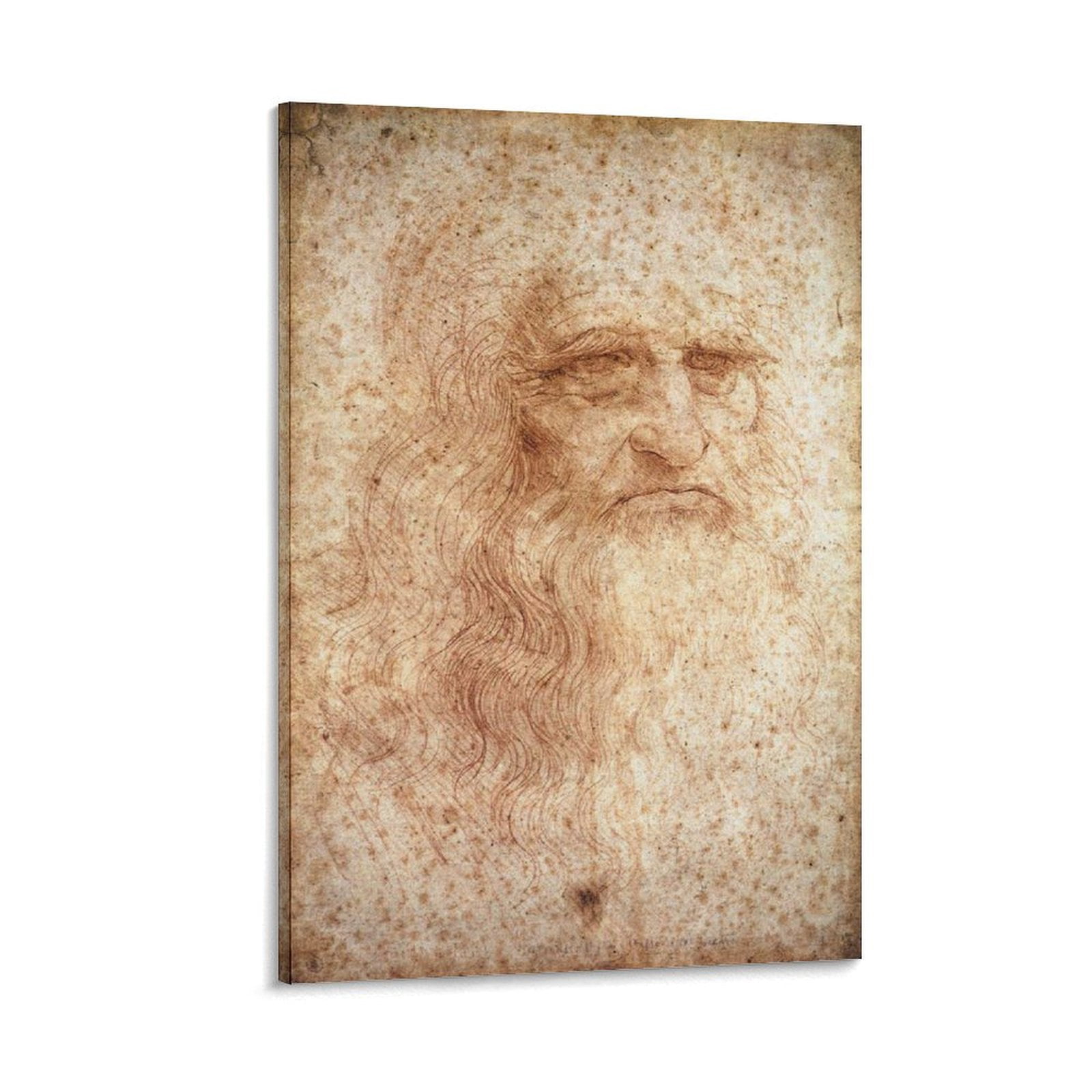 Leonardo Da Vinci Presumed Self Portrait Posters Wall Art Poster Gifts ...