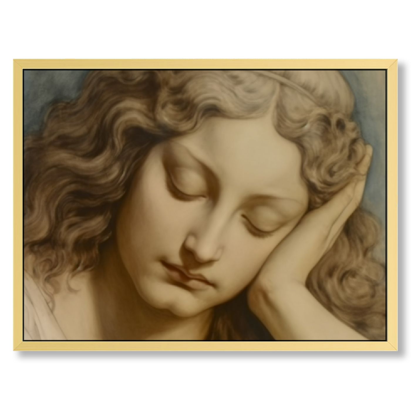 Leonardo Da Vinci Wall Art - Head of a Woman Poster Print - Historic ...