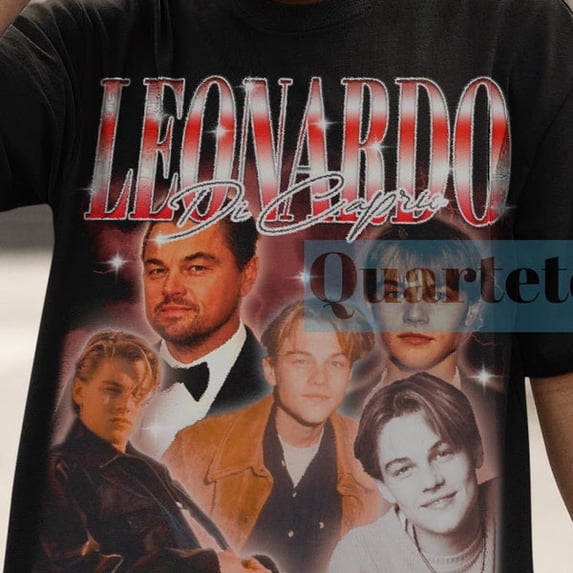 Leonardo DiCaprio, Leonardo DiCaprio Shirt Merch, Retro Leonardo ...