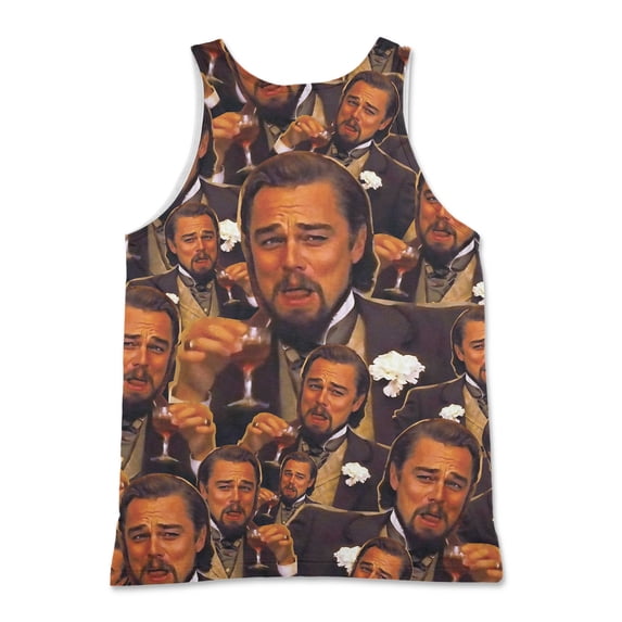 Leonardo Dicaprio Meme Photo Collage Tank Top - Walmart.com