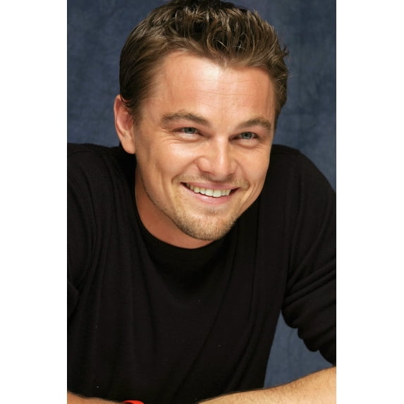 Leonardo Dicaprio Poster Great Smile Metal Sign 8In x 12In Print On ...
