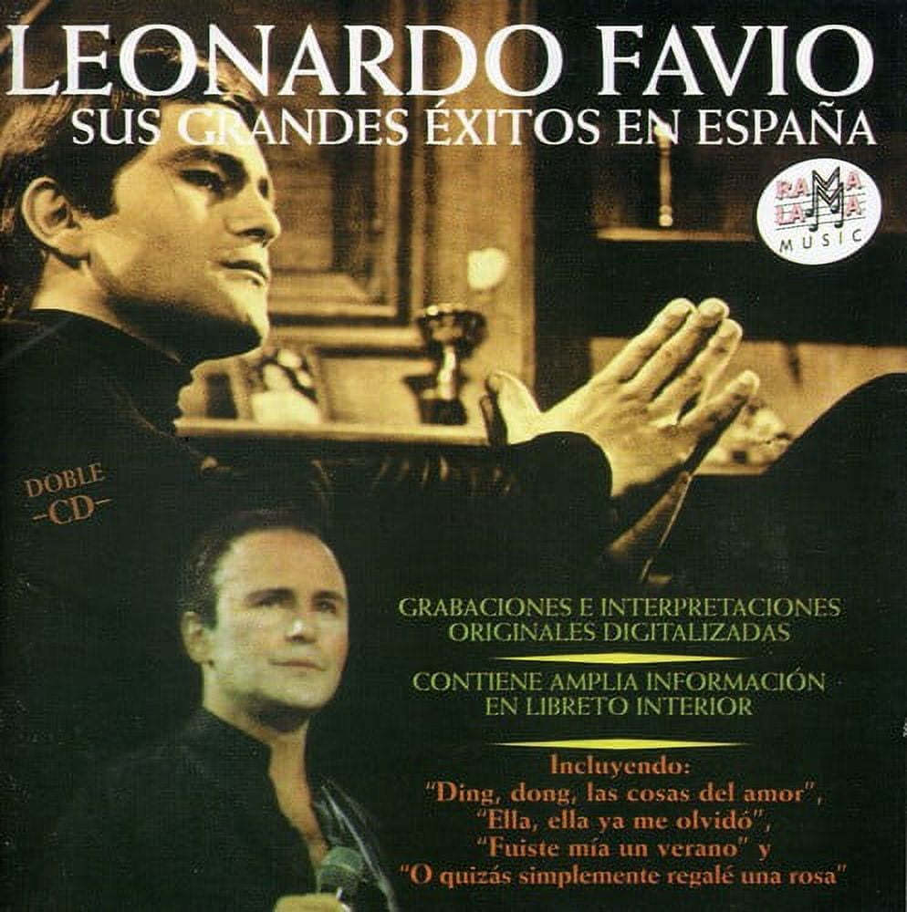 Leonardo Favio - Grandes Exitos En Espana - Music & Performance - CD ...